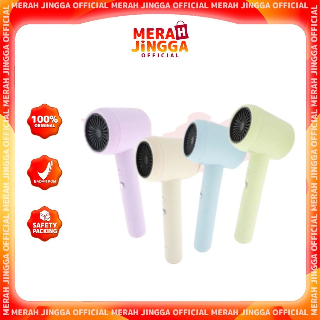 Jual NVMEE Luna Hair Dryer Low Watt |Merah Jingga Official | Shopee ...