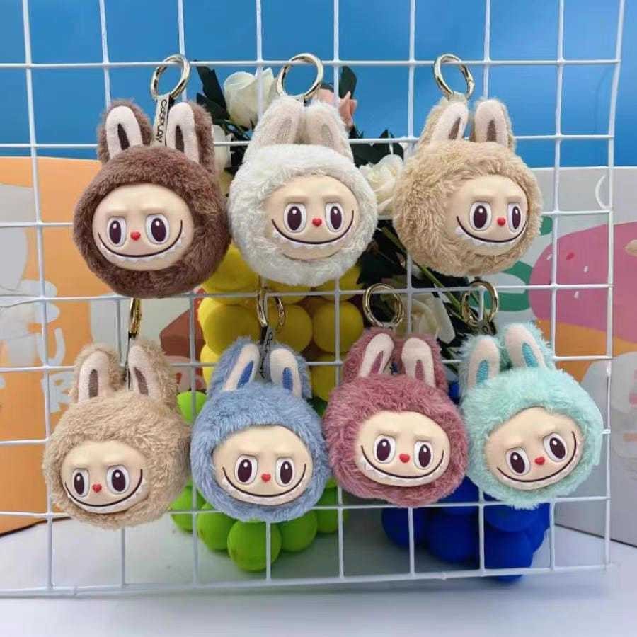 Jual Gantungan Tas Head Labubu Monsters Exciting Macaron, Gantungan ...