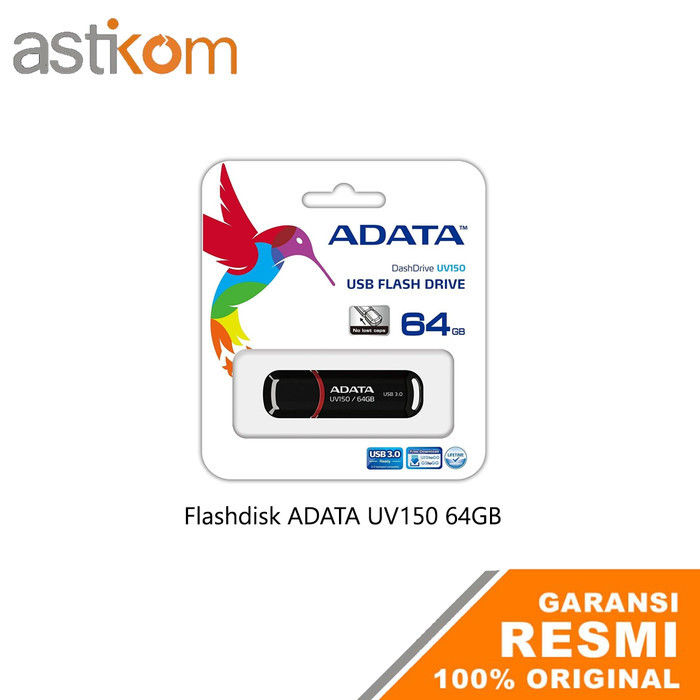 Jual Flashdisk Adata UV150 64GB 128GB USB 3.1 | Shopee Indonesia