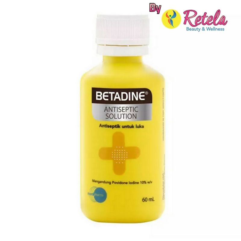 Jual BETADINE ANTISEPTIC SOLUTION 60ML | Shopee Indonesia