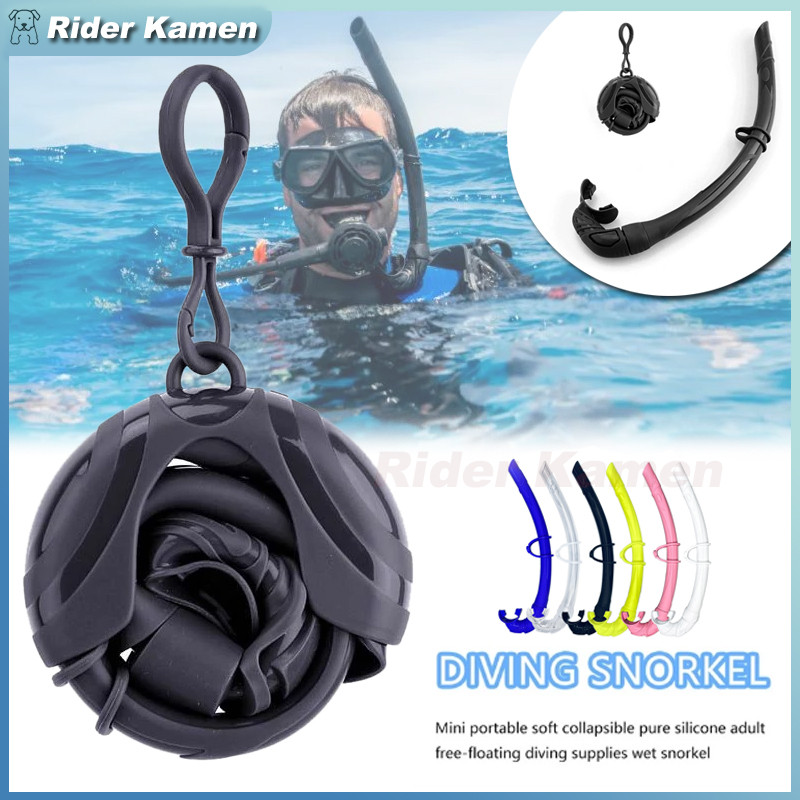 Jual Snorkel Flexible Lipat Simple Nautilus Zeepro Foldable Fleksibel ...
