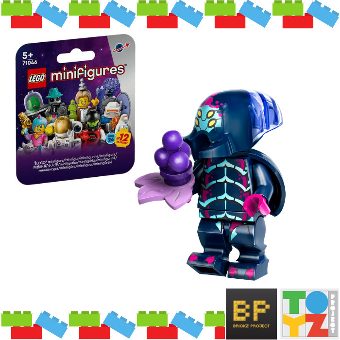 Jual Lego 71046 Minifigures - Alien Beetlezoid 26 Space | Shopee Indonesia