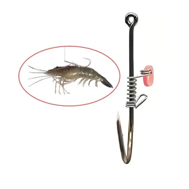 Jual kail umpan udang hidup isi 5 samurai hook | Shopee Indonesia