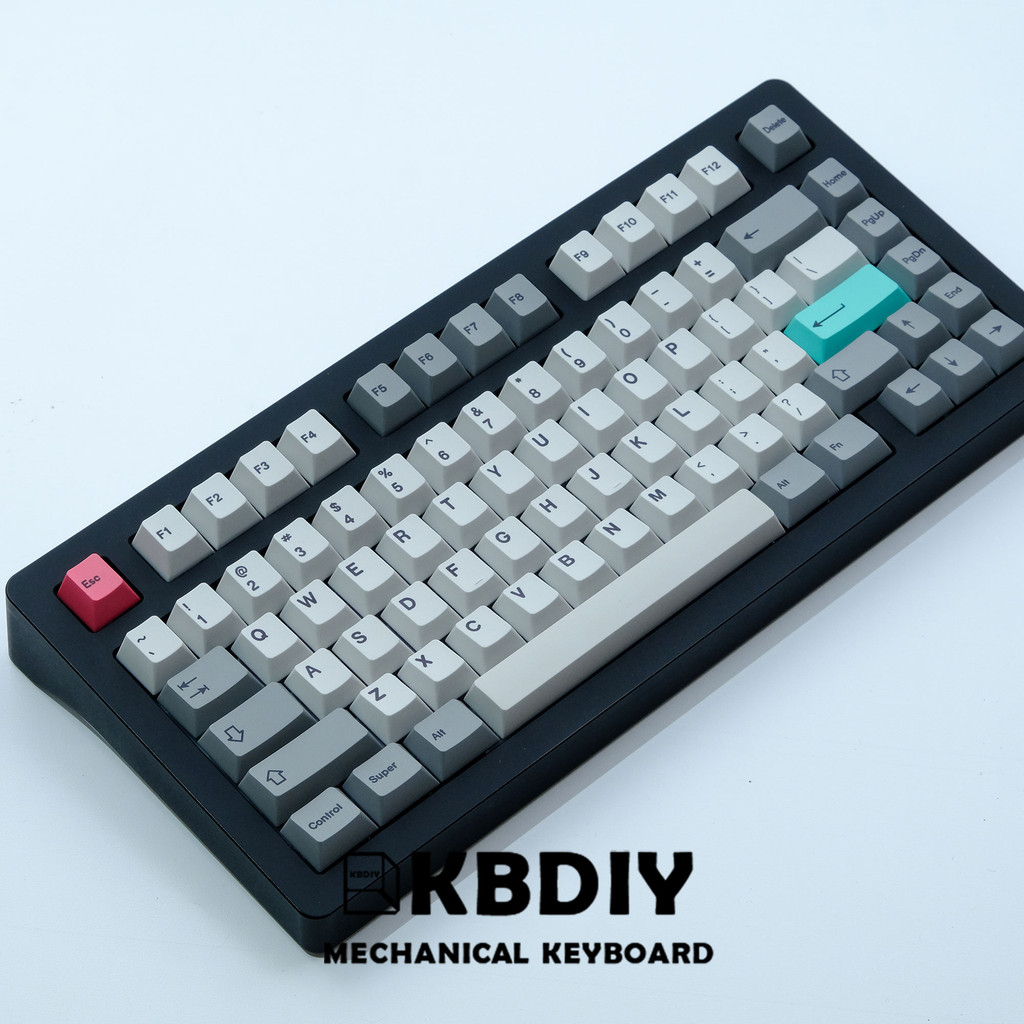 Jual KBDiy 147 Keys PBT Retro GMK Modern Dolch-Light Keycap for ...