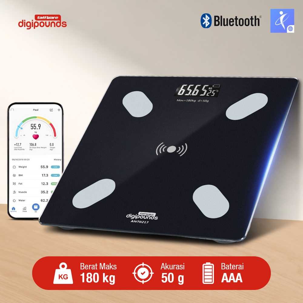 Jual Taffware Digipounds Timbangan Badan Digital Scale BMI Smart App ...