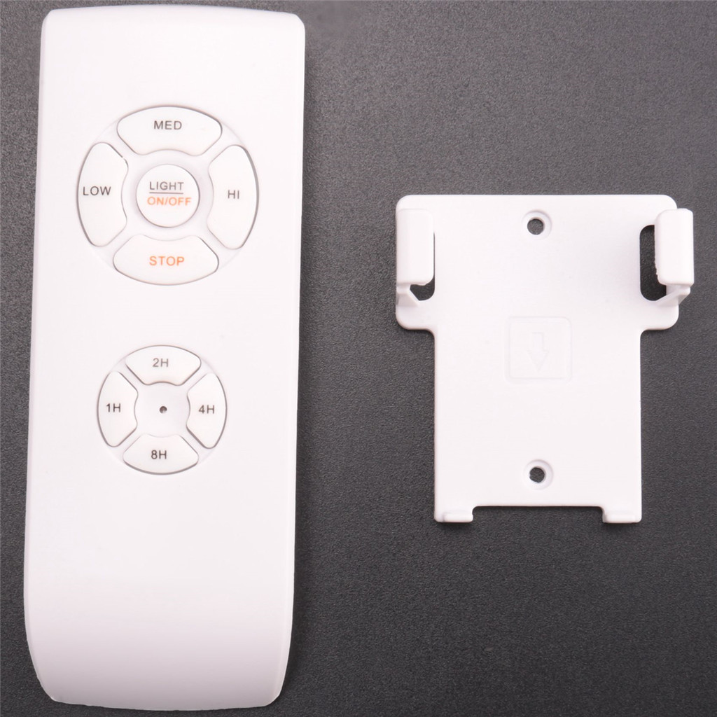 Jual ABZV-Universal Ceiling Fan Lamp Remote Control Kit AC 220V Timing Setting Switch Adjuste ...