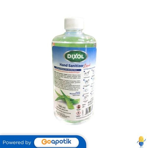 Jual Dixol Hand Sanitizer Liquid Refill Botol 500 Ml | Shopee Indonesia