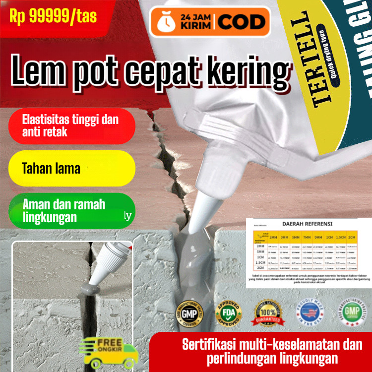 Jual Lem King Grouting Anti Bocor Atap 500G / Lem Pelapis Lantai Kamar ...