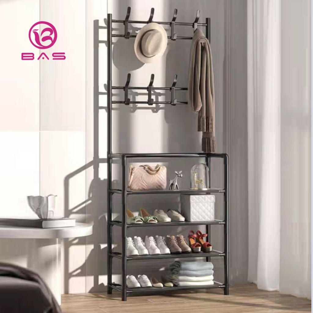 Jual Rak Tas Sepatu Hanger Multifungsi/ Rak Gantung Tas Topi Syal dan ...