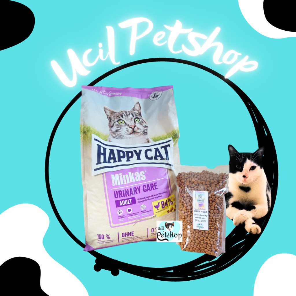 Jual Happy Cat Minkas Urinary Care Repack 1.5Kg | Shopee Indonesia