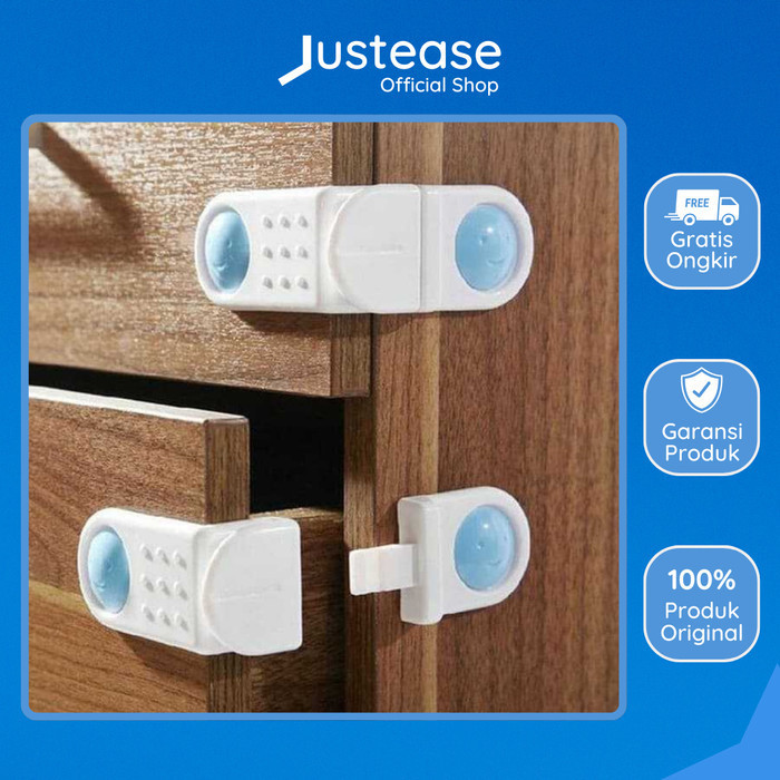 Jual Corner Safety Lock Pengaman Pengunci Sudut Siku Laci Meja Lemari ...