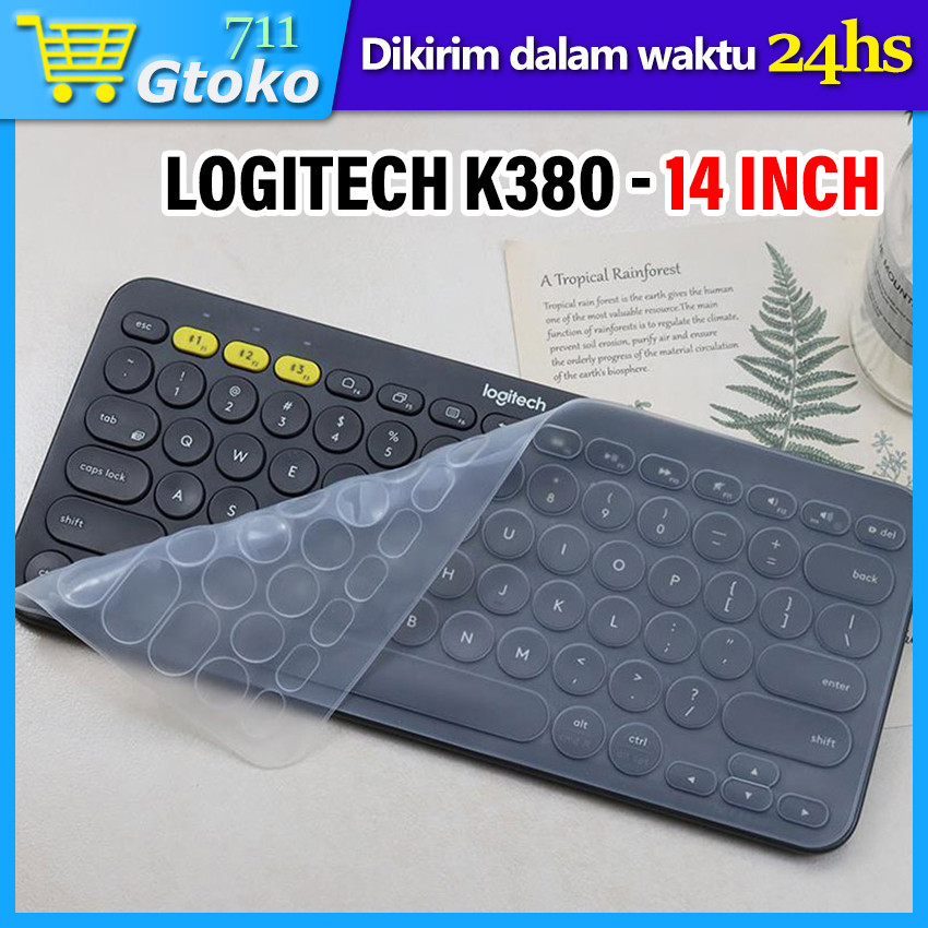 Jual Keyboard Protector Logitech K380 14 inch Cover Pelindung Keyboard ...