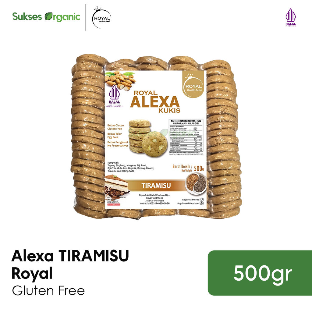 Jual Almond Delight Cookies Tiramisu Alexa 500gr | Shopee Indonesia