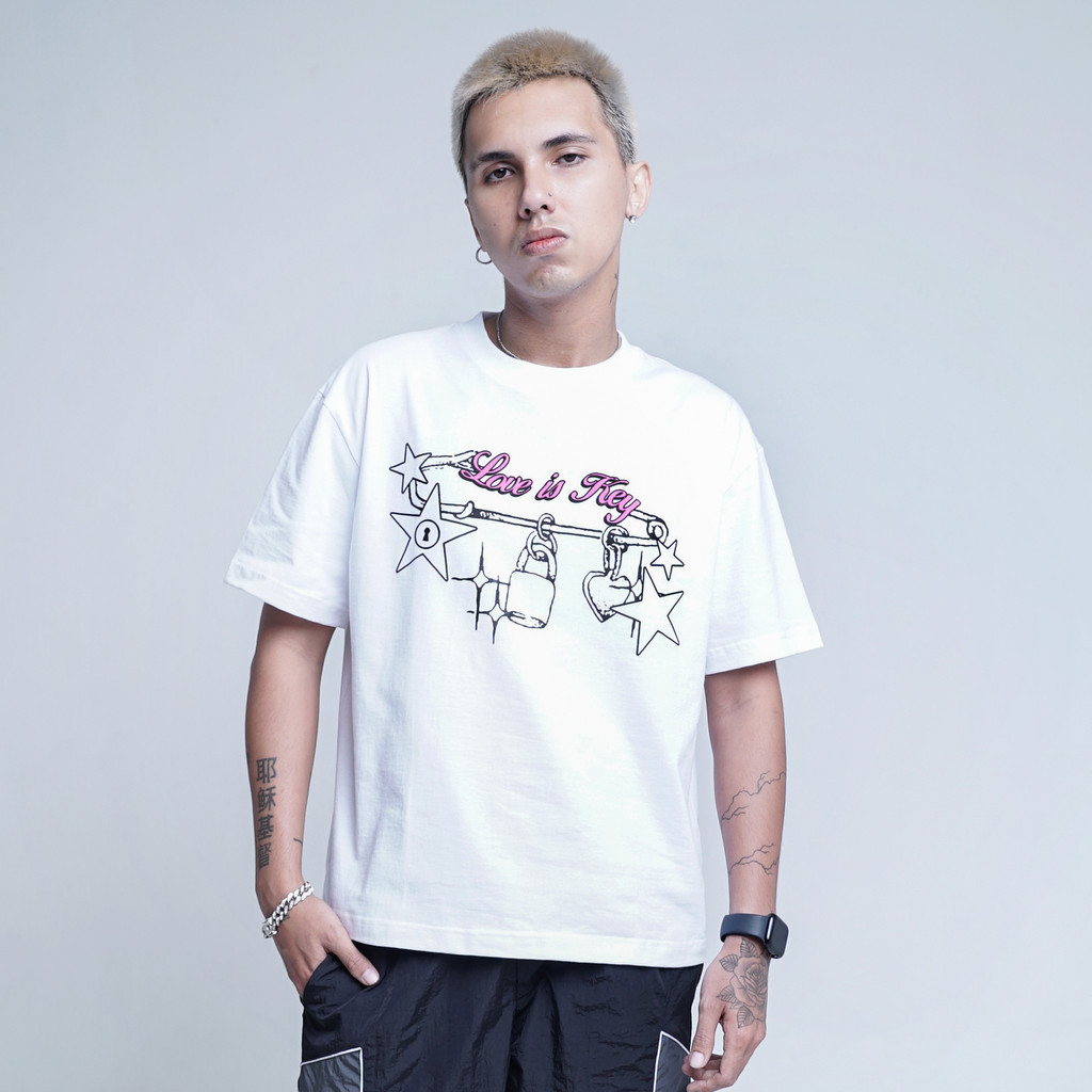 Jual Owners Heavyweight Tshirt Boxy - The Key's - Kaos Boxy Fit 16s ...