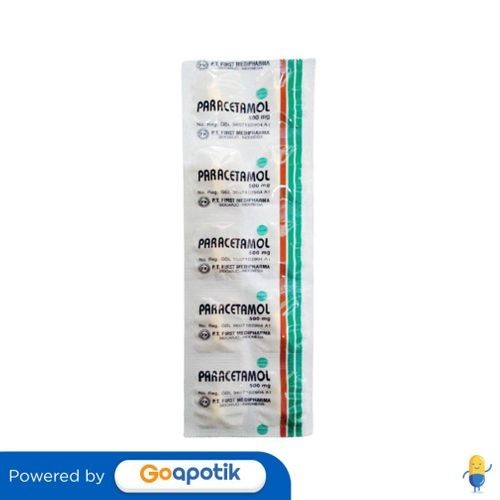Jual Paracetamol First Medipharma 500 Mg Strip 10 Kaplet | Shopee Indonesia