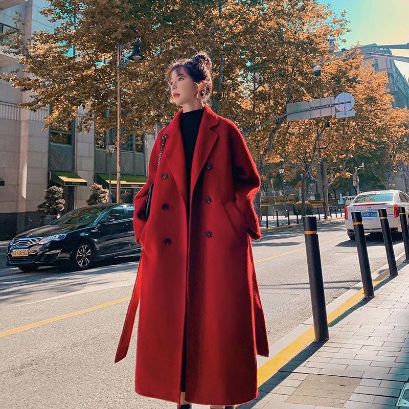 Jual jaket long coat wanita / coat panjang wanita korea / long coat ...