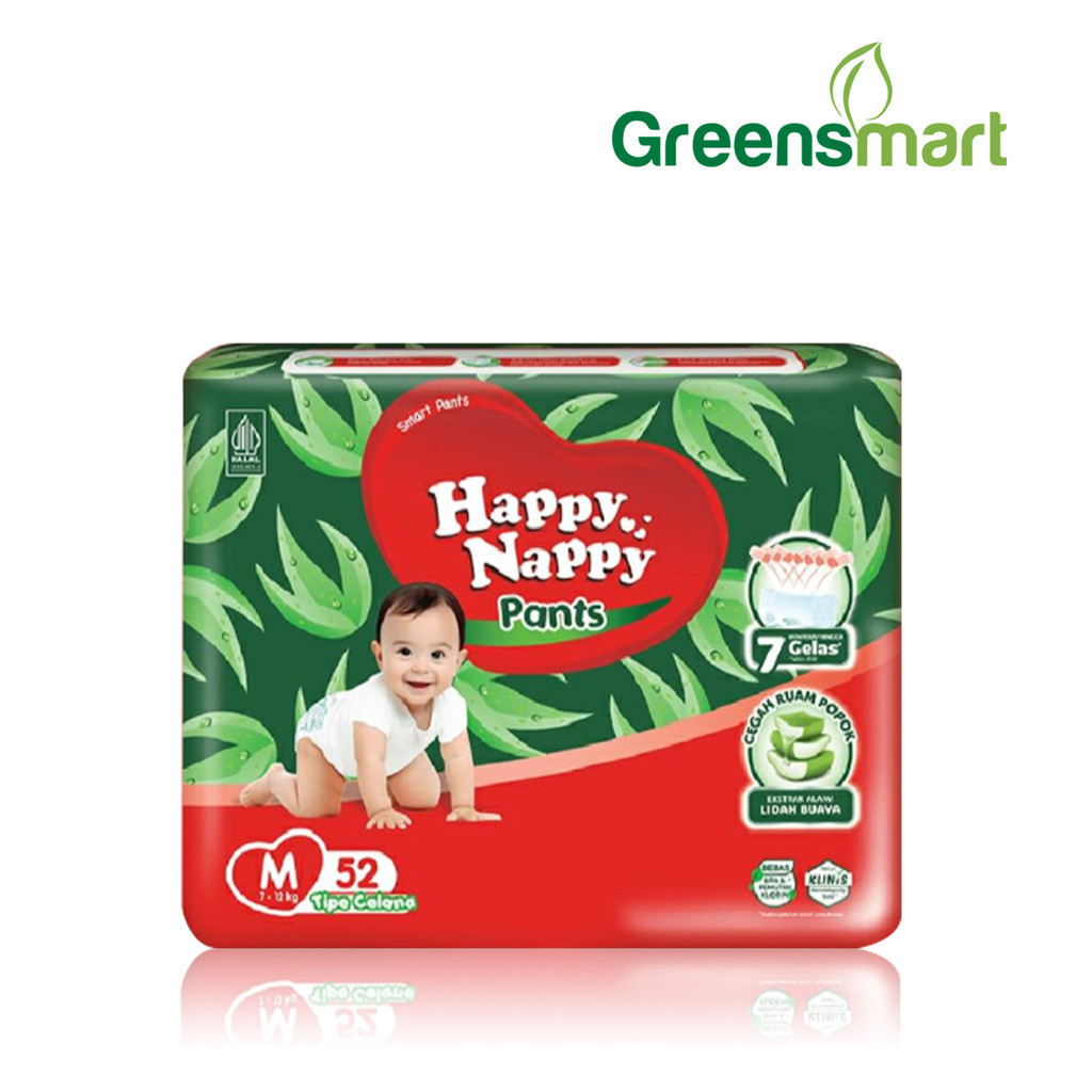 Jual HAPPY NAPPY SMART PANTZ M52 | Shopee Indonesia