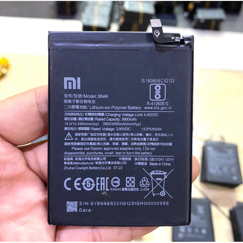 Jual Baterai Batre Xiaomi Redmi Note 8 BN46 / Xiaomi Redmi 7 BN46 ...