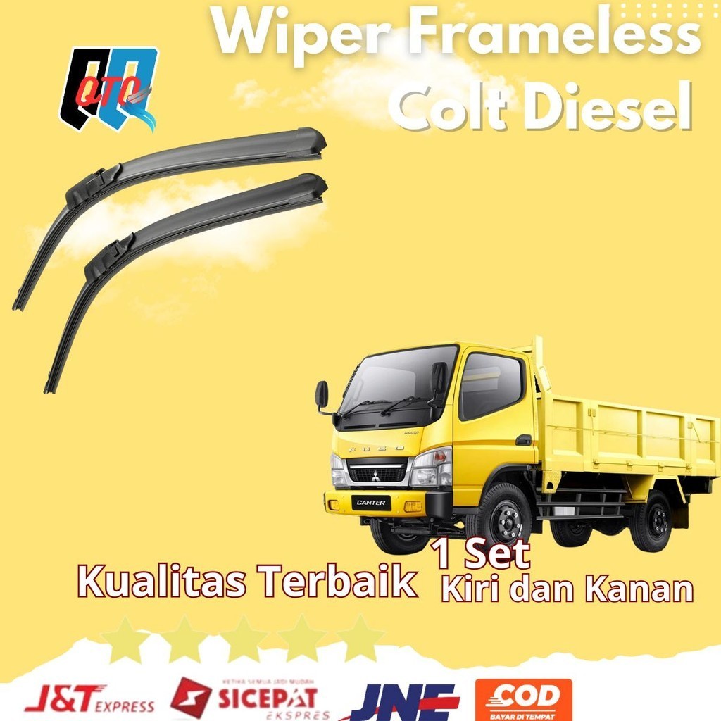 Jual [BISA COD] Wiper Dual Karet Semua Jenis Truk Colt Diesel Engkel ...