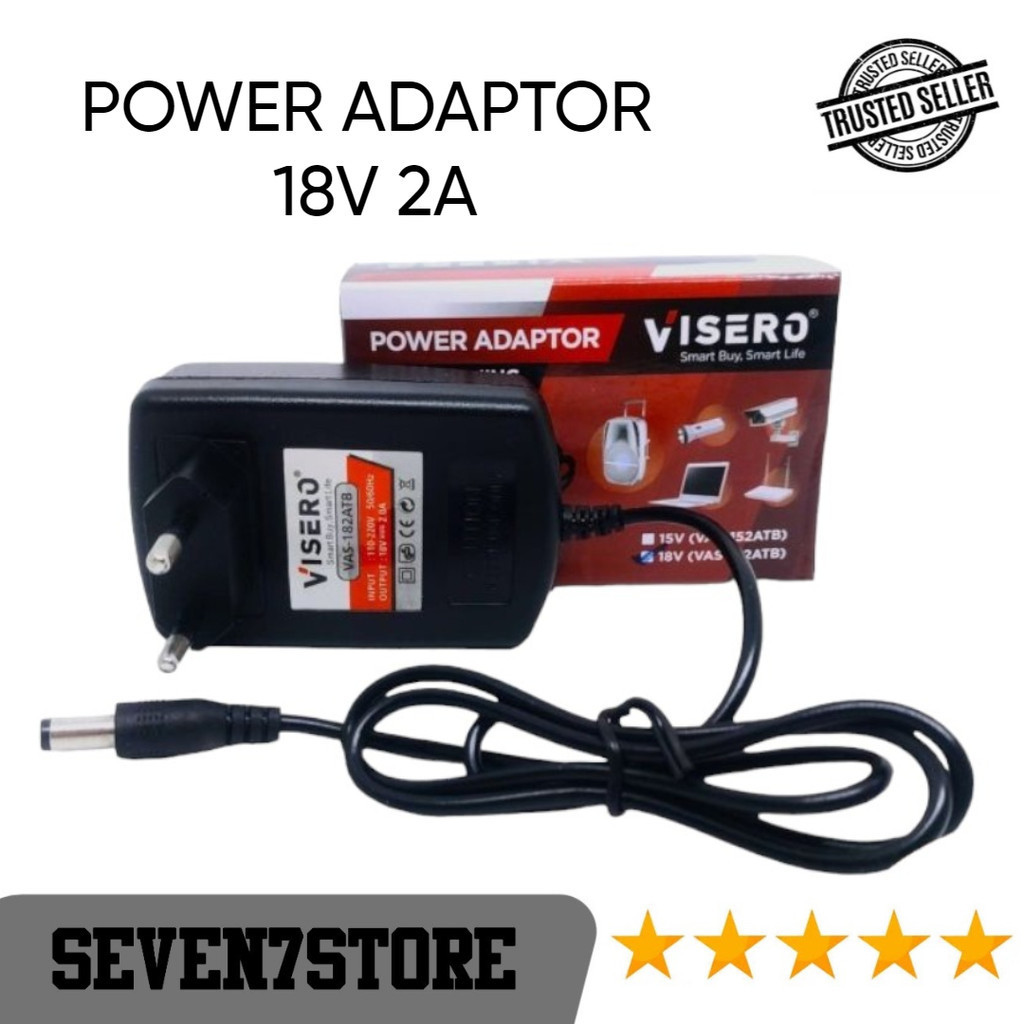 Jual J4SL Adaptor 18V 2A Power Adaptor Visero Switching | Shopee Indonesia