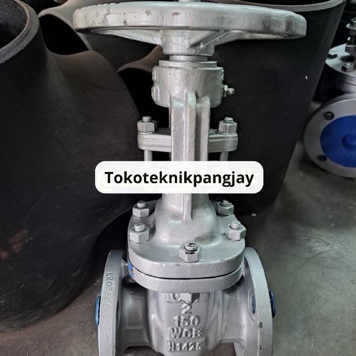 Jual Gate Valve 2 inch WCB Carbon Steel Ansi 150 / DN 50 Brand GLT ...