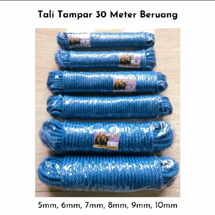 Jual Tali Jemuran 30 meter Tali Proyek Tampar Tarik Tambang 30m Cap ...