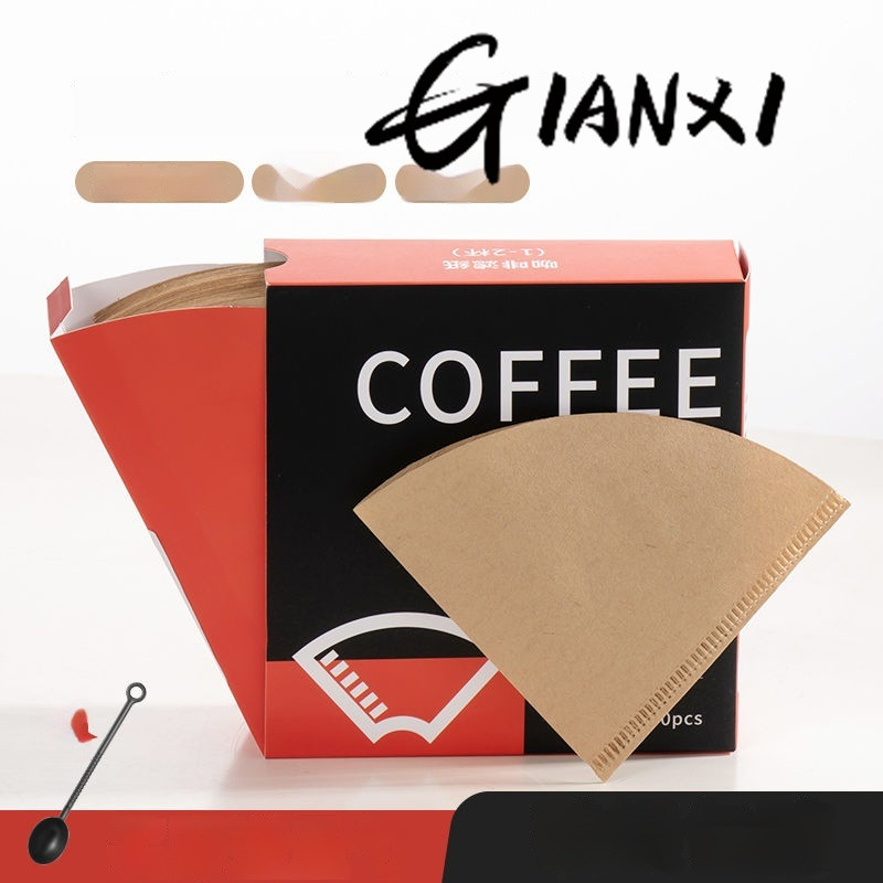 Jual Coffee Filter Paper Handmade Coffee Special Cone-Shape Filter ...