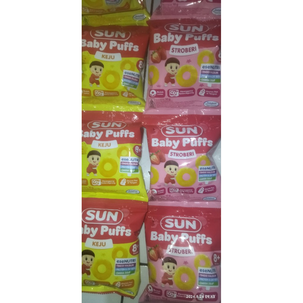 Jual SUN BABY PUFFS SNACK BAYI | Shopee Indonesia