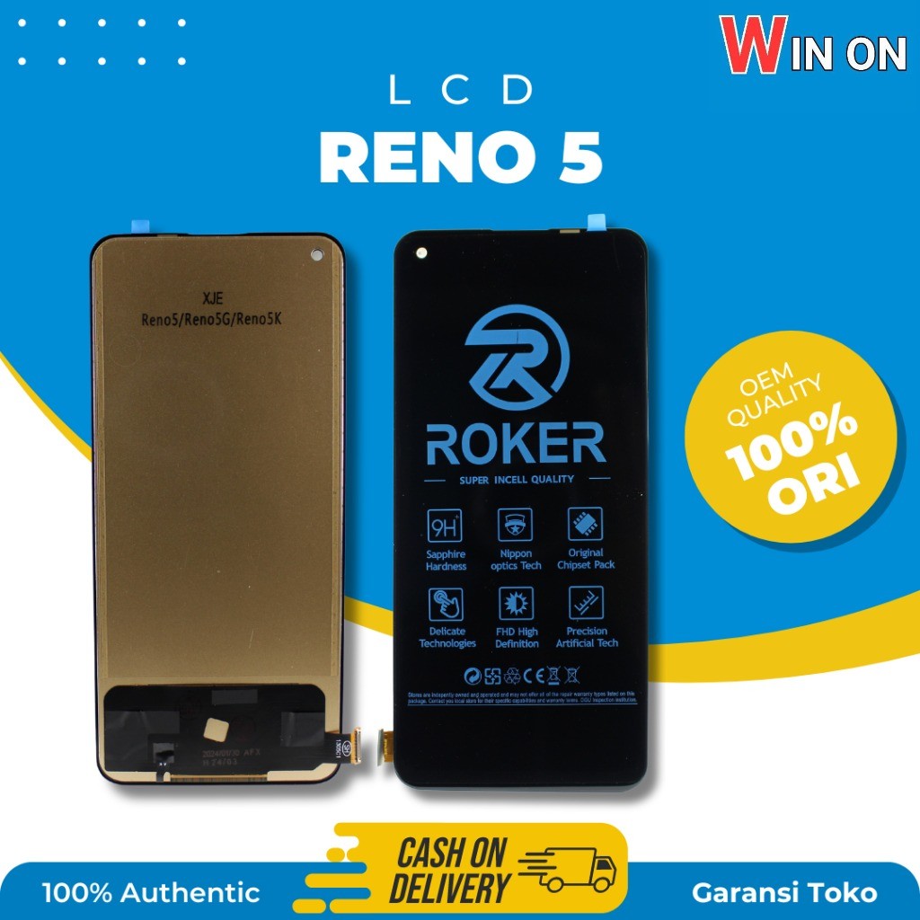 Jual WIN ON - LCD TOUCHSCREEN OPPO RENO 5 / RENO 6 4G / 5G / REALME GT ...