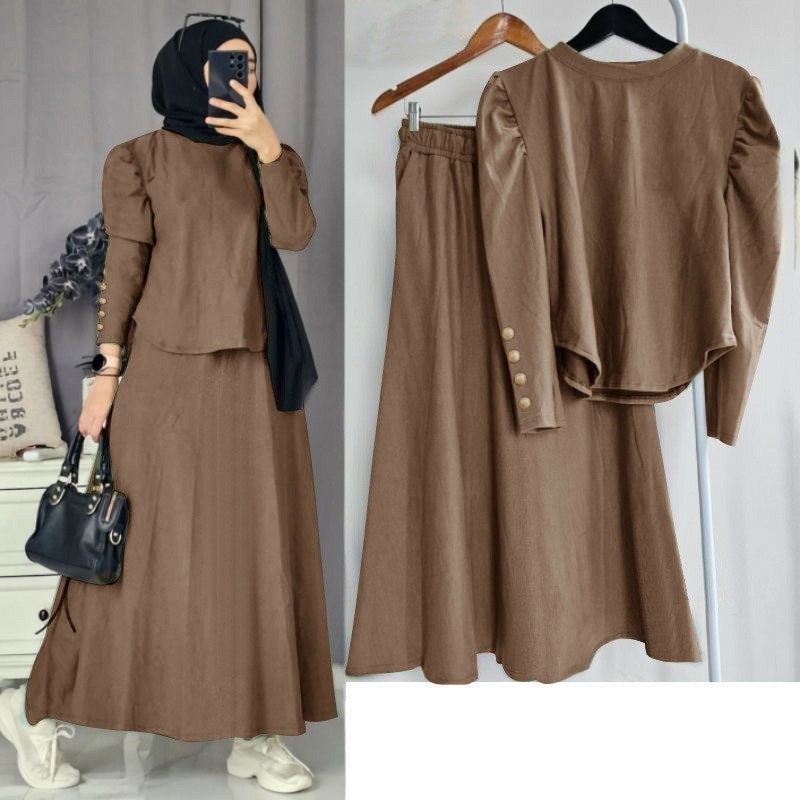 Jual Set Rok Palazo Setelan Wanita Terbaru Fashion Wanita Trendy Set ...