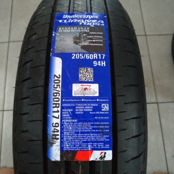 Jual Bridgestone Turanza T005a Ukuran 205/60 R17 - Ban Mobil Raize ...