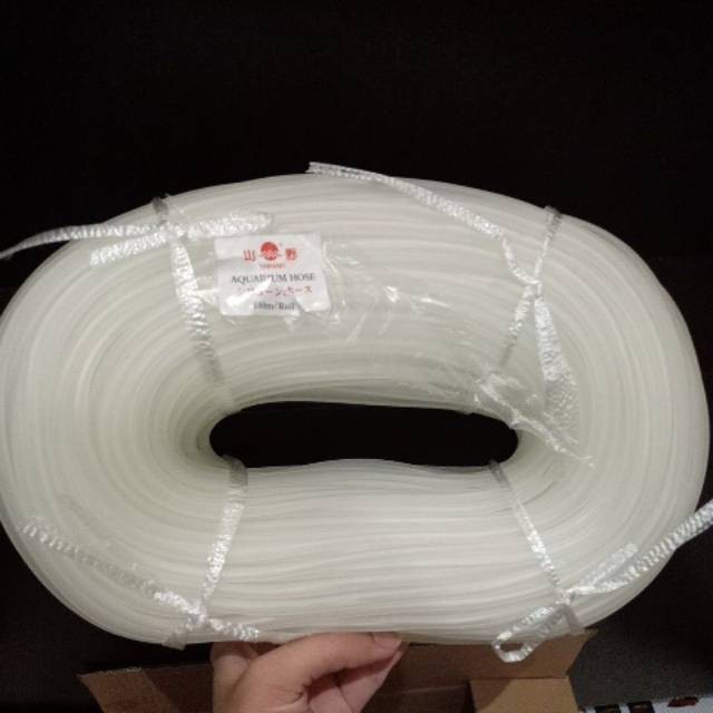 Jual 1 Roll Selang Aerator Udara Elastis Airasi Aquarium Ikan Silicone ...