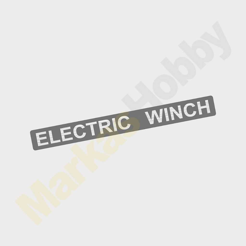 Jual Toyota Land Cruiser VX80 Cover Winch Stiker Variasi Sticker ...
