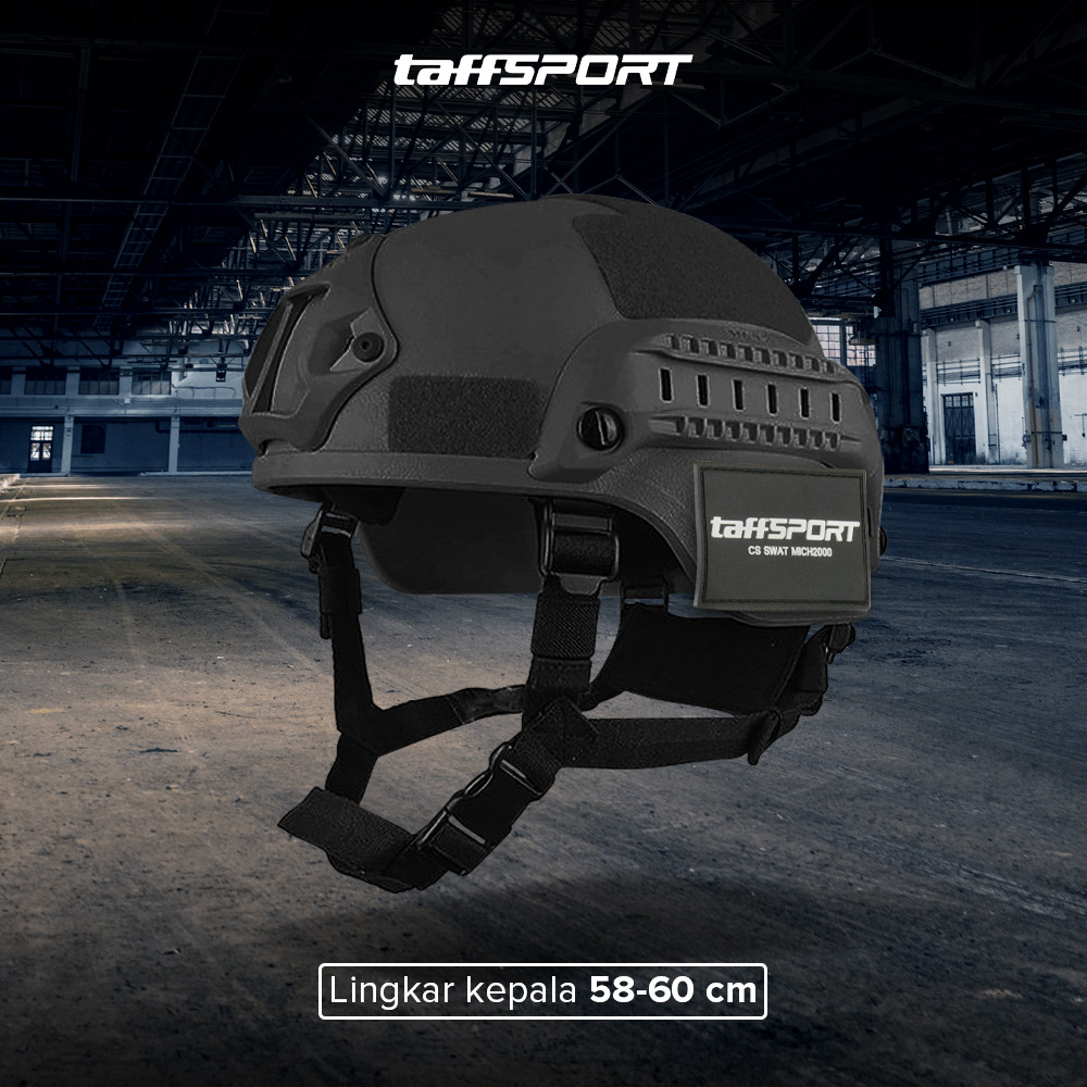 Jual JAKNOT 45 TaffSPORT Helm Tactical Airsoft Gun Paintball CS SWAT ...