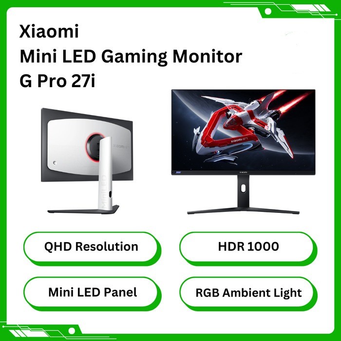 Jual Mi Mini LED Gaming Monitor G Pro 27i Mini LED 1152 Zona HDR1000 ...