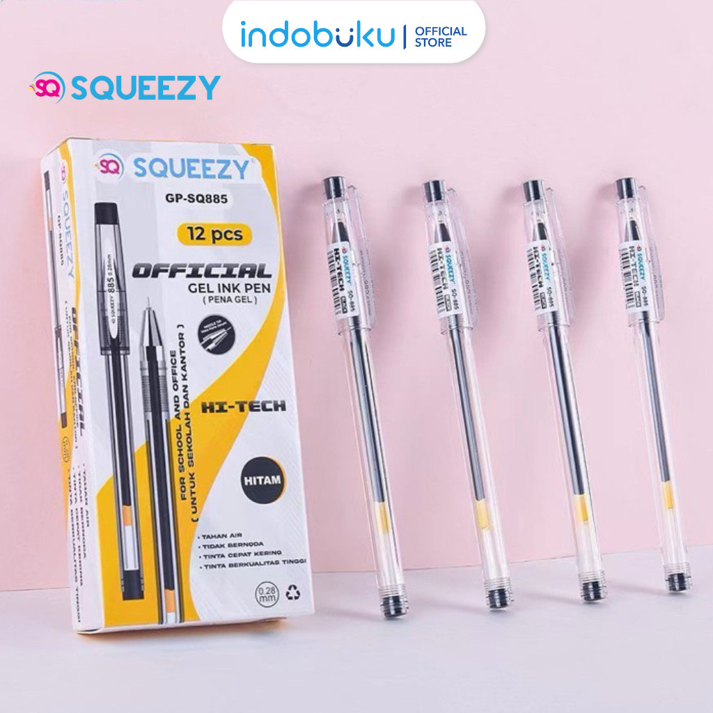 Jual Ballpoint Hi-Tech-H Sieco 0.28mm SC-057 ( 1 Pack Isi 12 PCS ...