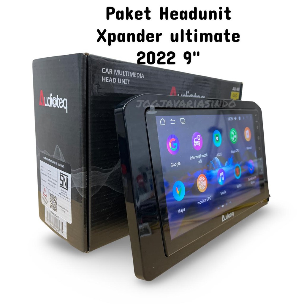 Jual Paket Head Unit Android 9 inch Oem PNP Xpander Ultimate 2022 ...
