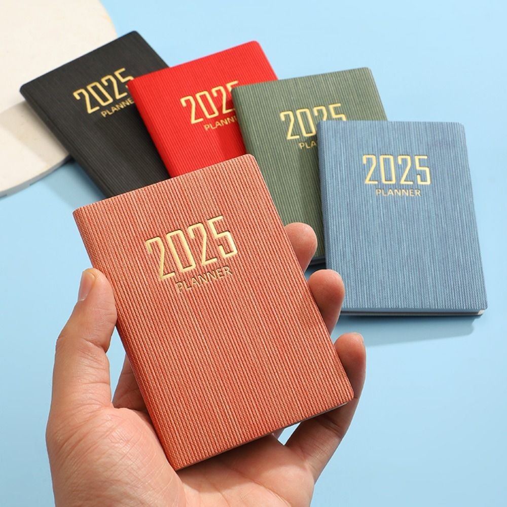 Jual Mini A7 2025 Agenda Book Pocket with Calendar Diary Weekly Planner ...