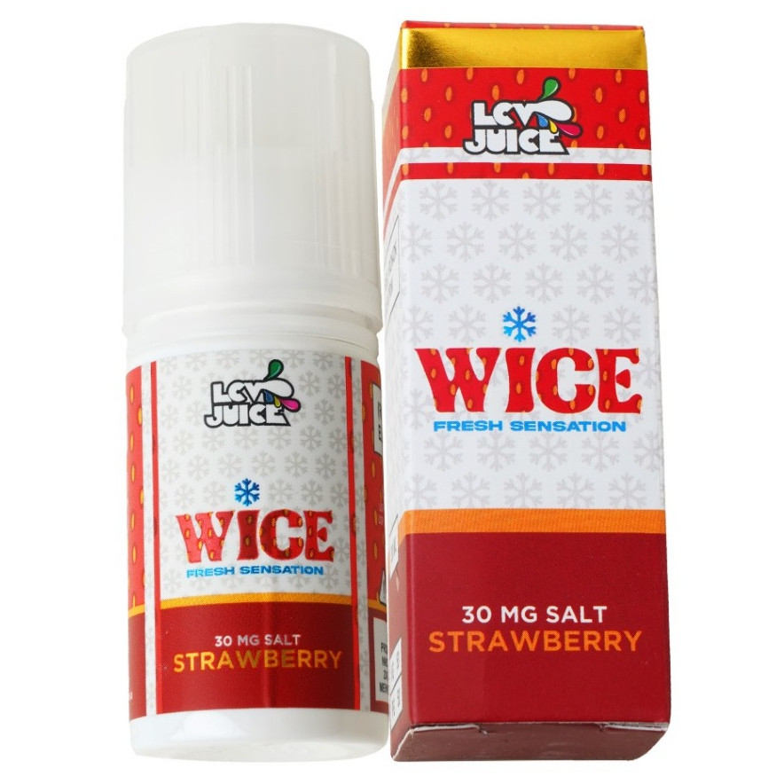 Jual Liquid Vape Vapor LCV Wice Strawberry Saltnic 30MG 30ML By LCV ...