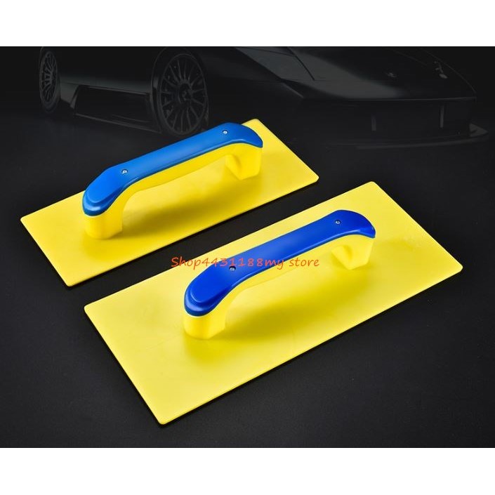 Jual 1pcs 345*145*4mm Tempered plastic plaster trowel construction ...