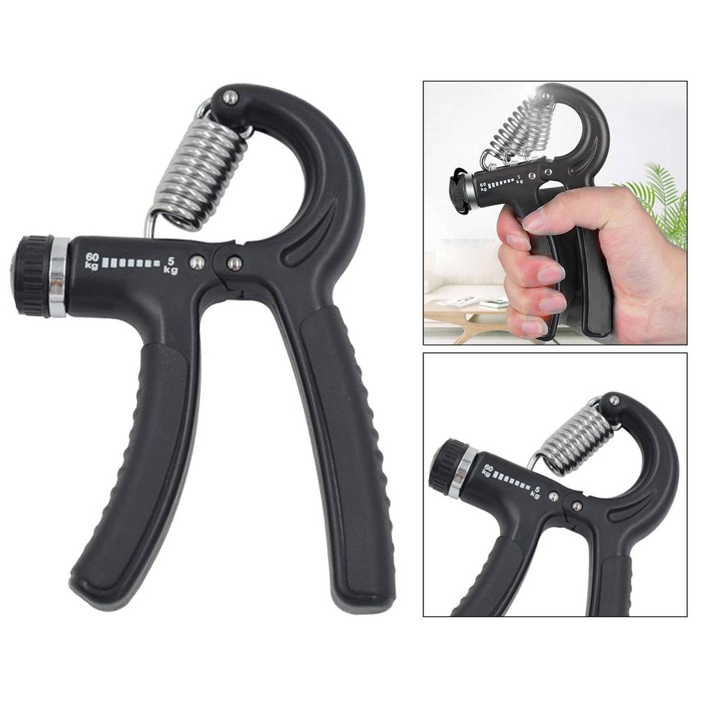 Jual Hand Grip Strengthener Forearm Exerciser Adjustable Resistance ...