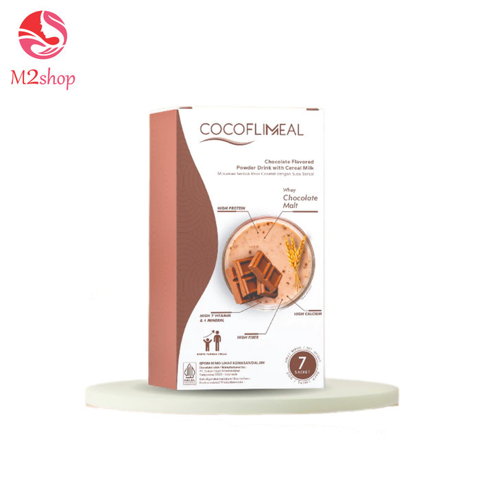 Jual Cocoflimeal Choco Isi 7 Sachet | Healthy Meal Replacement | Shopee ...