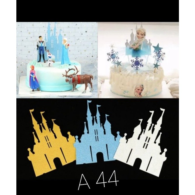 Jual Topper Frozen Elsa, Hiasan Kue Elsa, Topper Istana | Shopee Indonesia