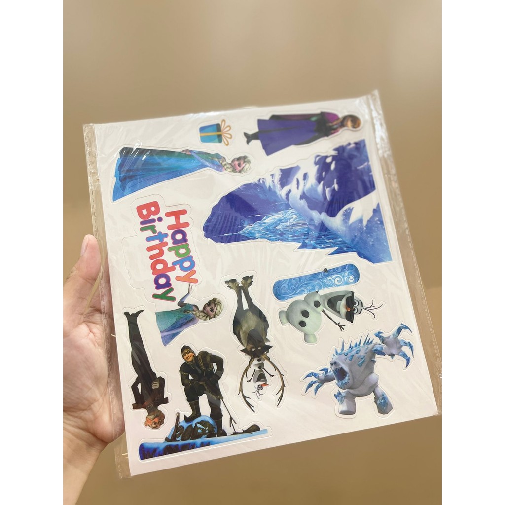 Jual TOPPER HAPPY BIRTHDAY KARAKTER / TOPER KARAKTER / TOPPER KUE ULANG ...