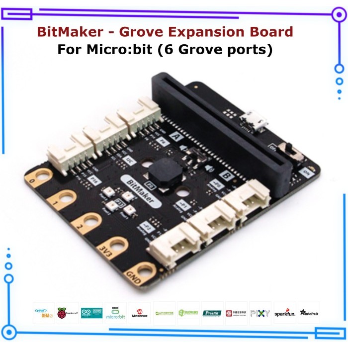 Jual Or99 BitMaker Microbit - Grove Expansion Board for Micro:bit 6 ...
