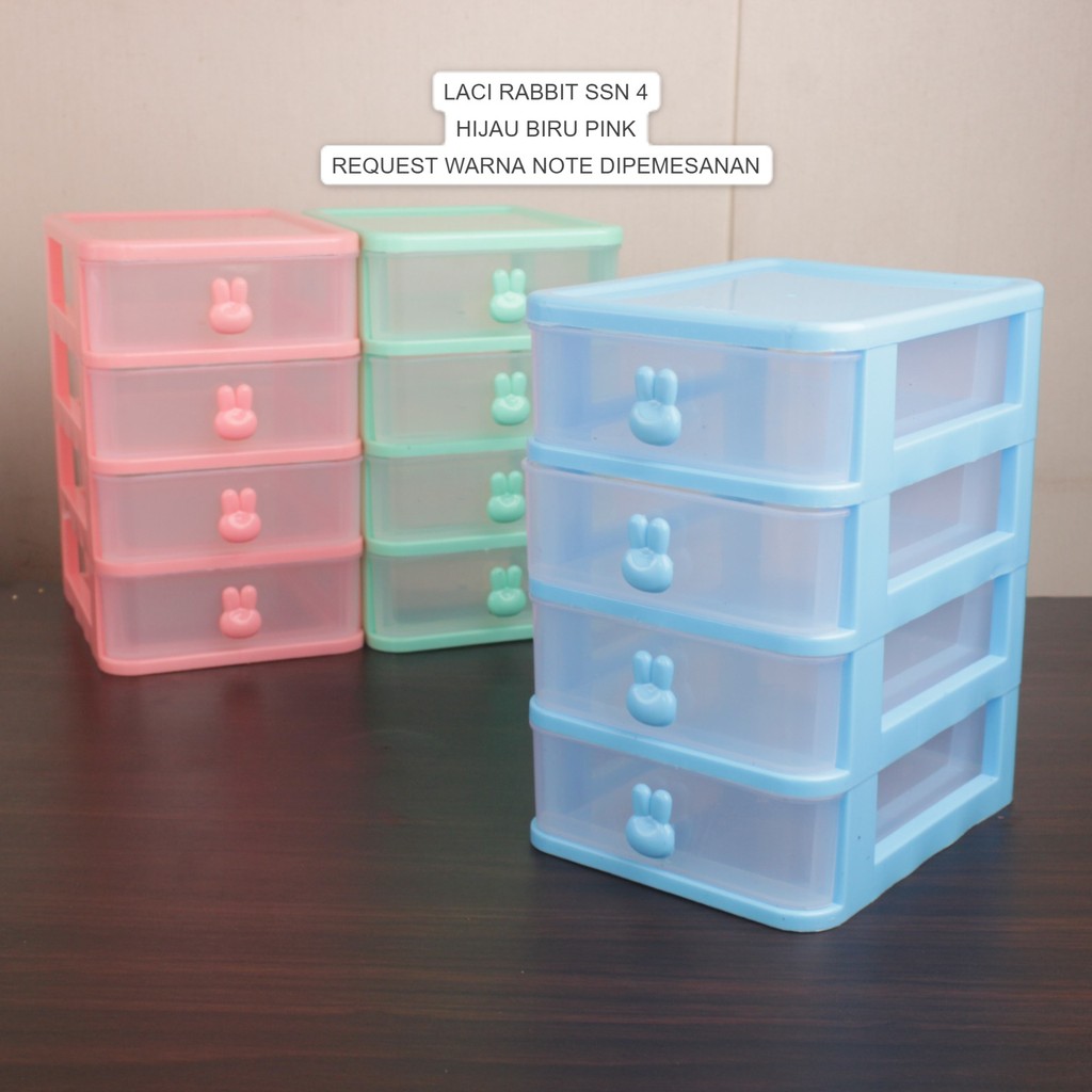 Jual LACI MINI RABBIT SUSUN 4/ LACI SUSUN 4 PLASTIK SUSAN | Shopee ...