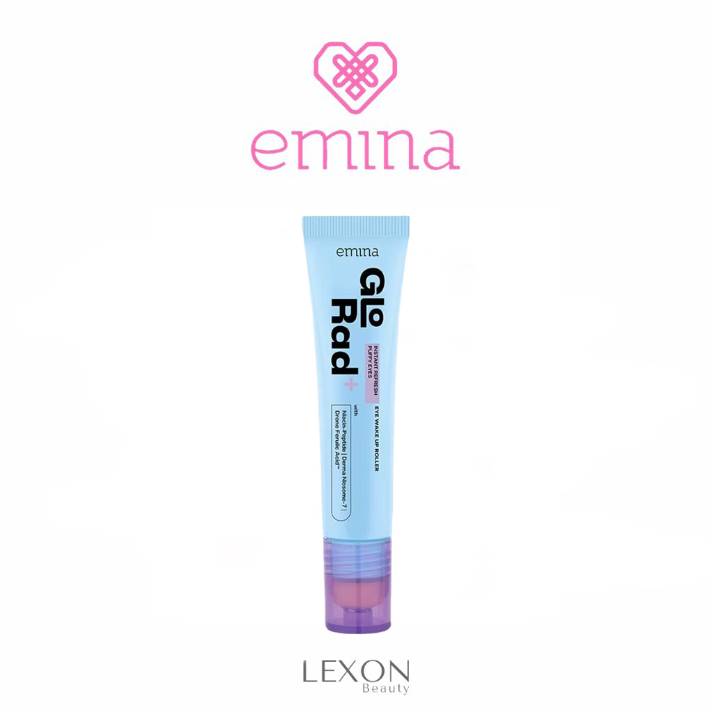 Jual [Emina] GloRad+ Instant Refresh Puffy Eyes Eye Wake Up Roller ...