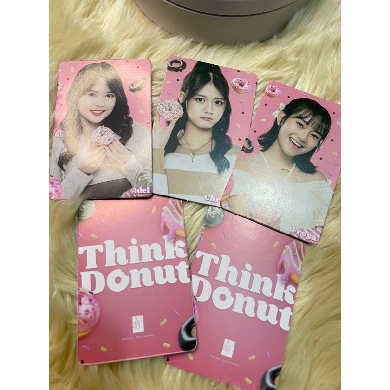 Jual NEW COLLECT IDOL PHOTOCARD JKT48 2sisi, 25pcs ThinkDonut KUALITAS ...