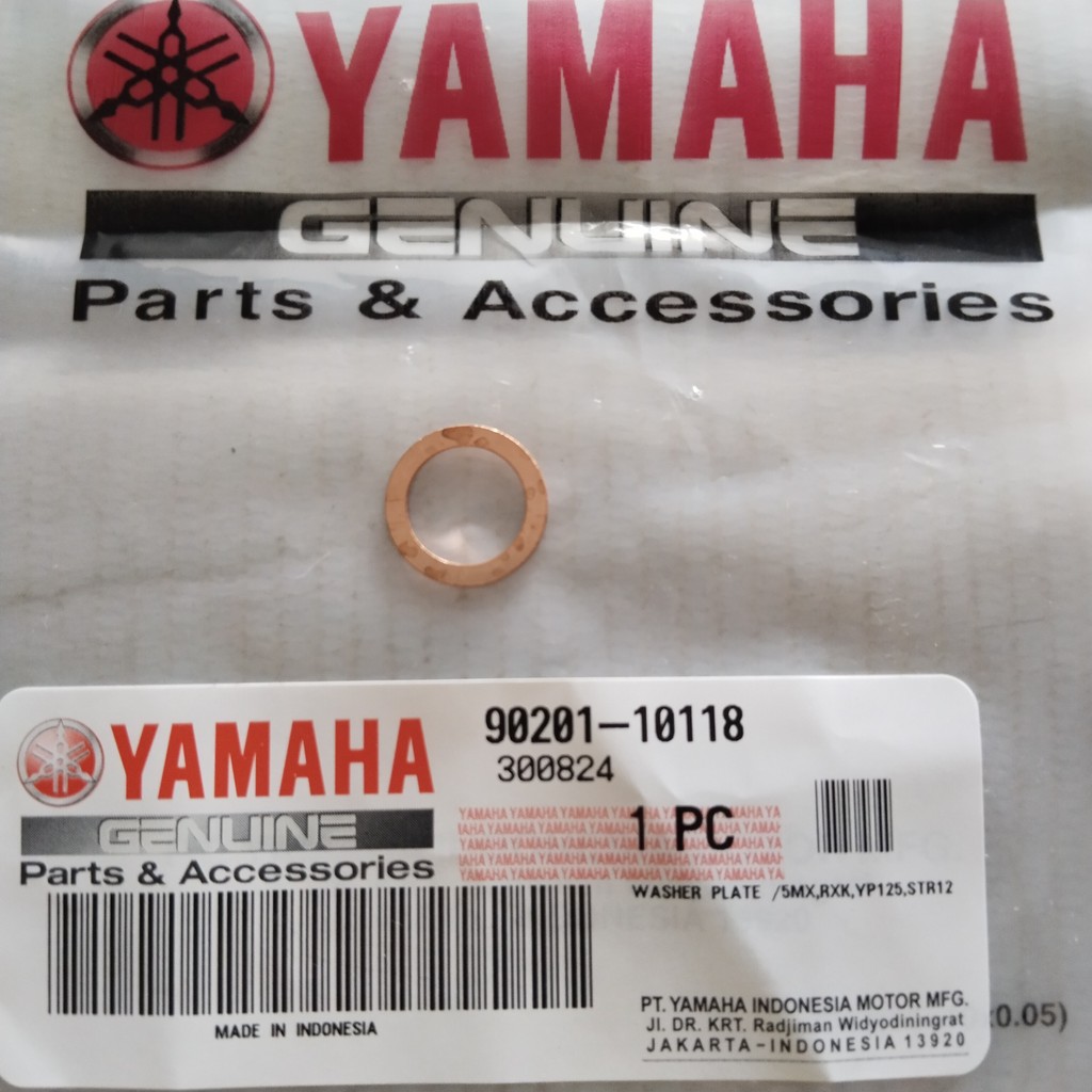 Jual Ring Baut Selang Rem 90201-10118 Asli Yamaha | Shopee Indonesia