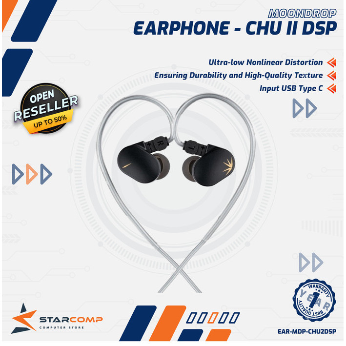 Jual MOONDROP CHU 2 DSP in-Ear Monitors Type-C Plug With Mic CHU2 CHU II | Shopee Indonesia